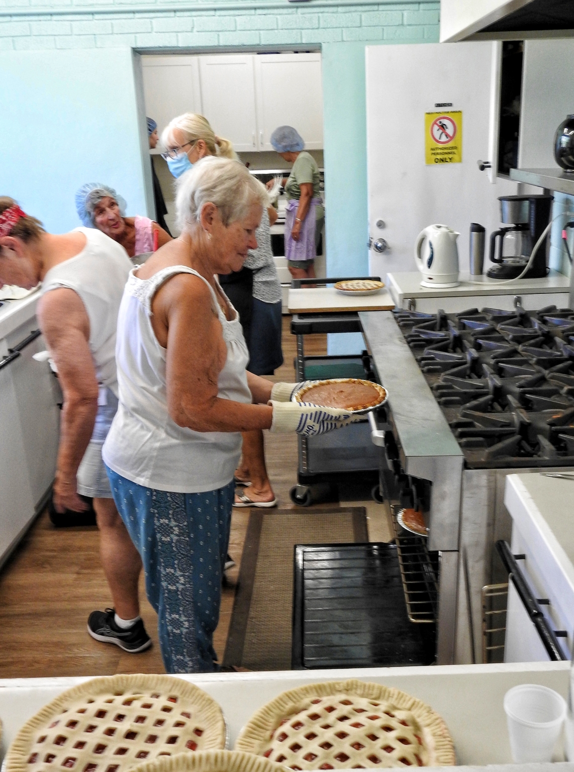Baked in: United Church women have been making St. Davids Carnival pies ...