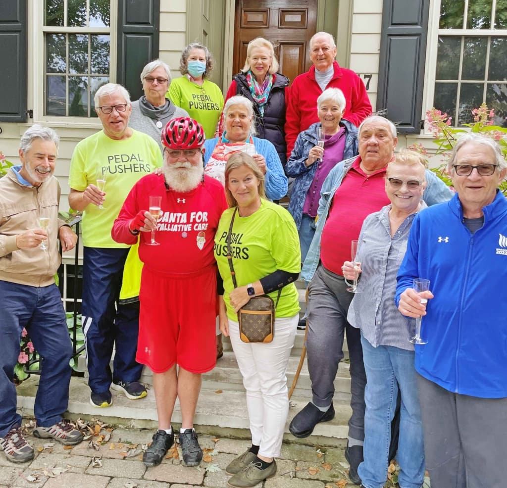 Healing Cycle: A two-wheeled personal journey in aid of palliative care