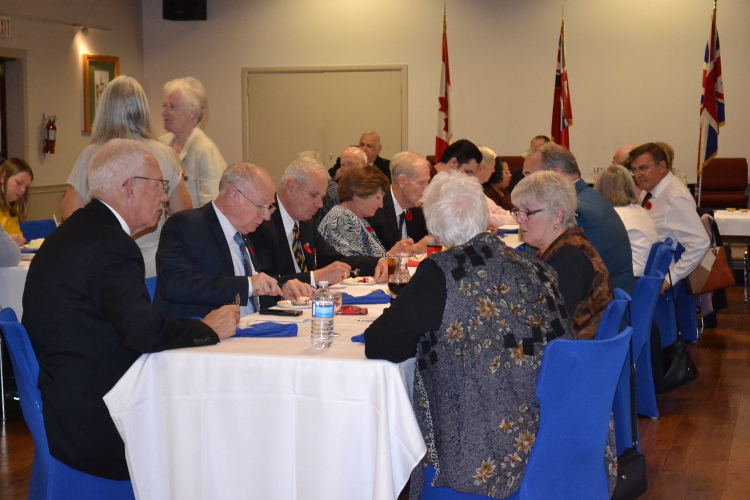 Legion honours veterans with Remembrance Day dinner