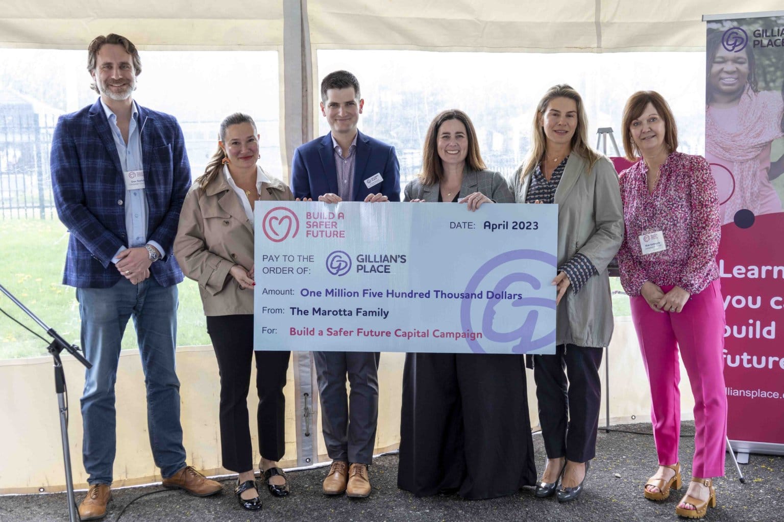 Marotta family hopes $1.5 million shelter donation inspires others to ...