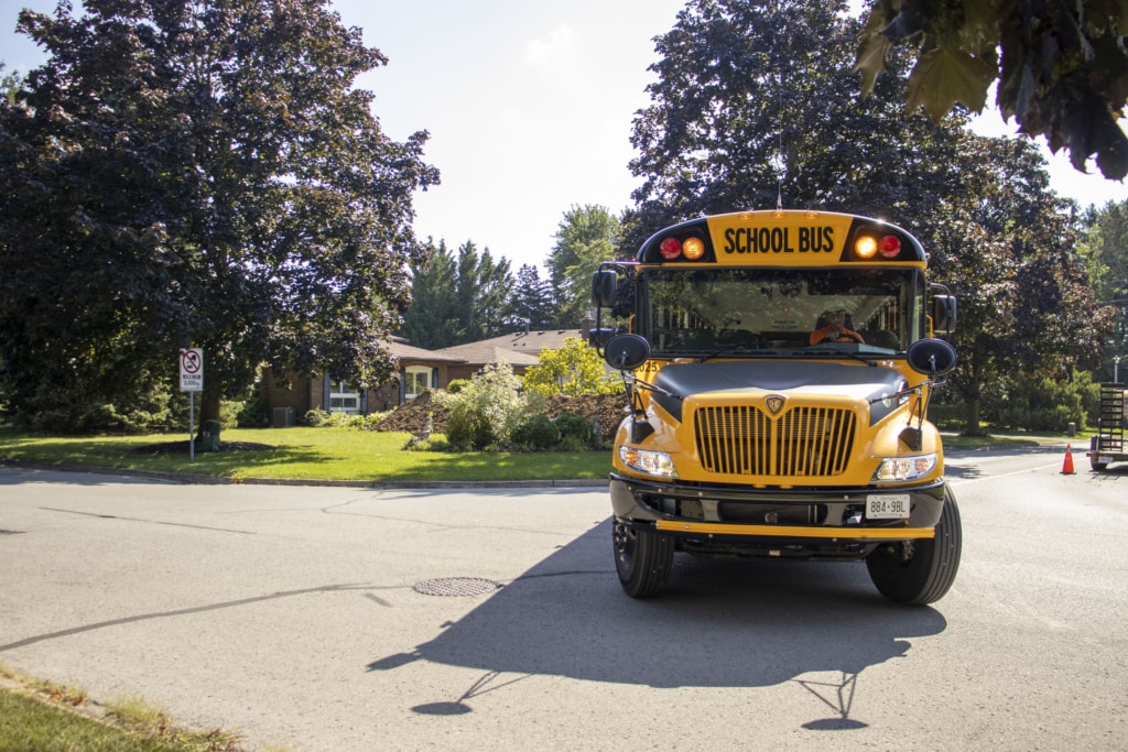 Moved school bus stops leave parents and town confused