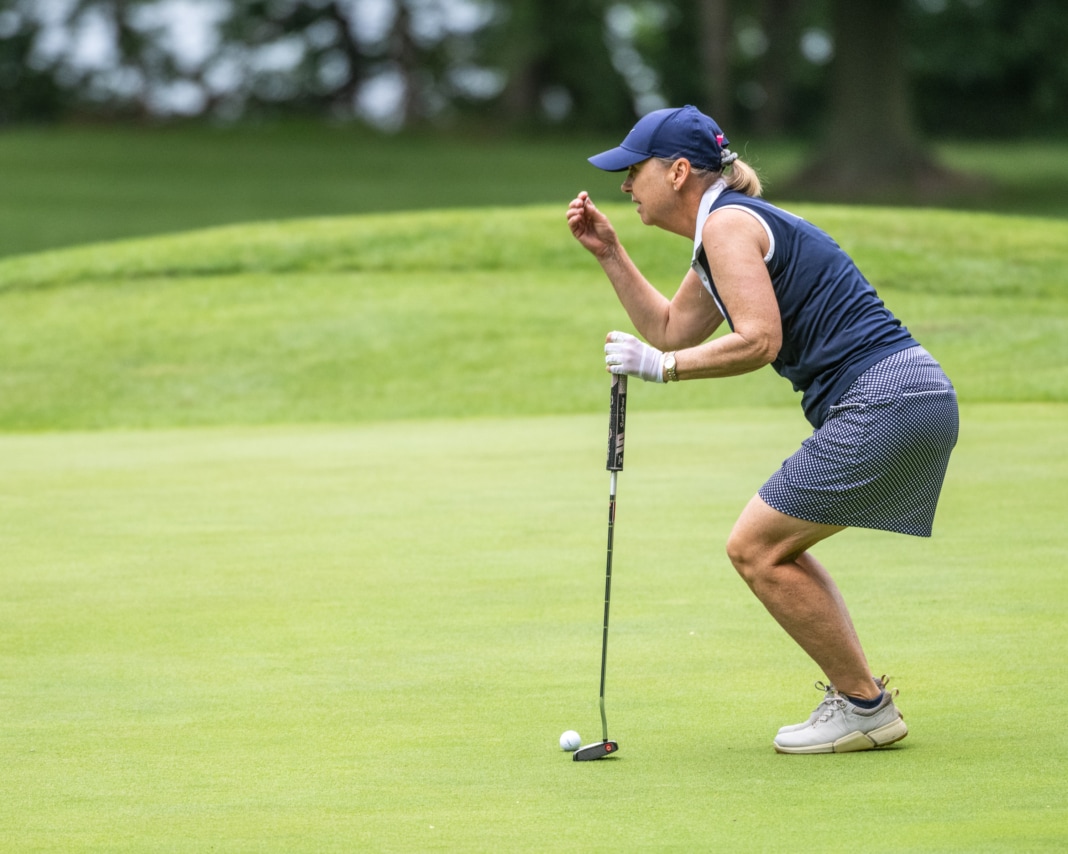 Sports: Hot putter helps Yolanda Henry to stellar round