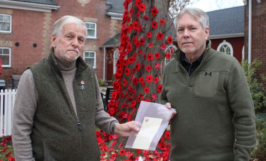 Wartime history comes ‘full circle’ for NOTL’s Gregg family