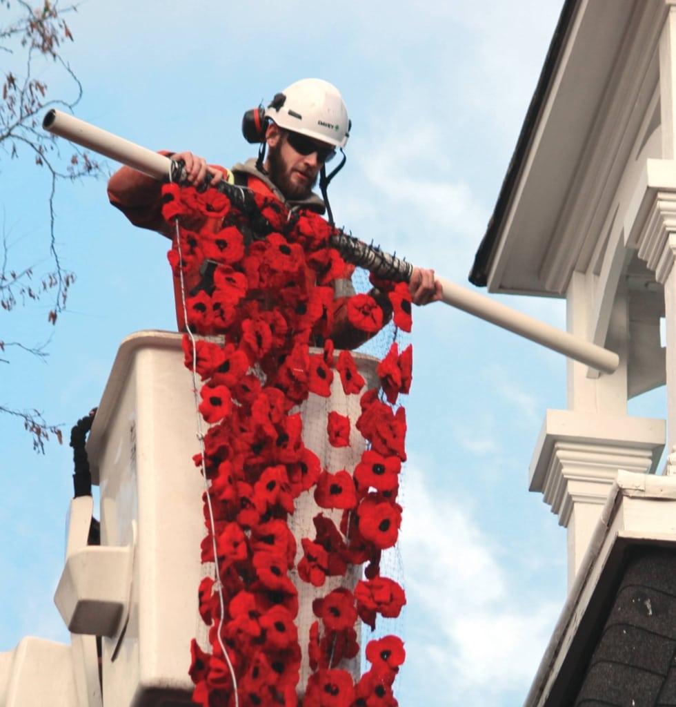 Veterans owed ‘a debt we can never pay back,’ says Poppy Brigade volunteer