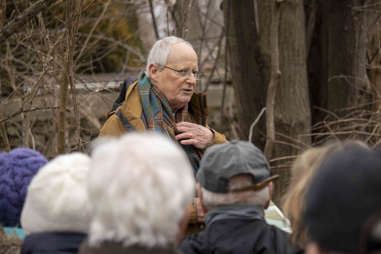 Goettlers give, again: Crowd turns out to support growth of heritage trail