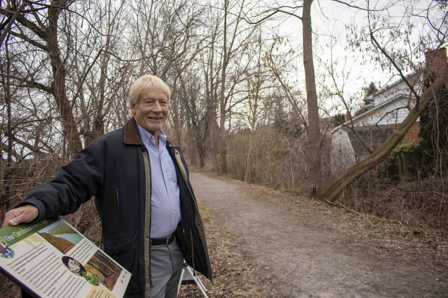 Goettlers give, again: Crowd turns out to support growth of heritage trail