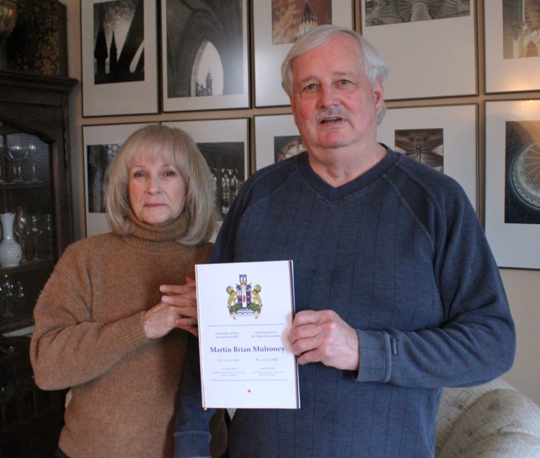 Mulroney funeral a chance for NOTL couple to say goodbye to an old friend